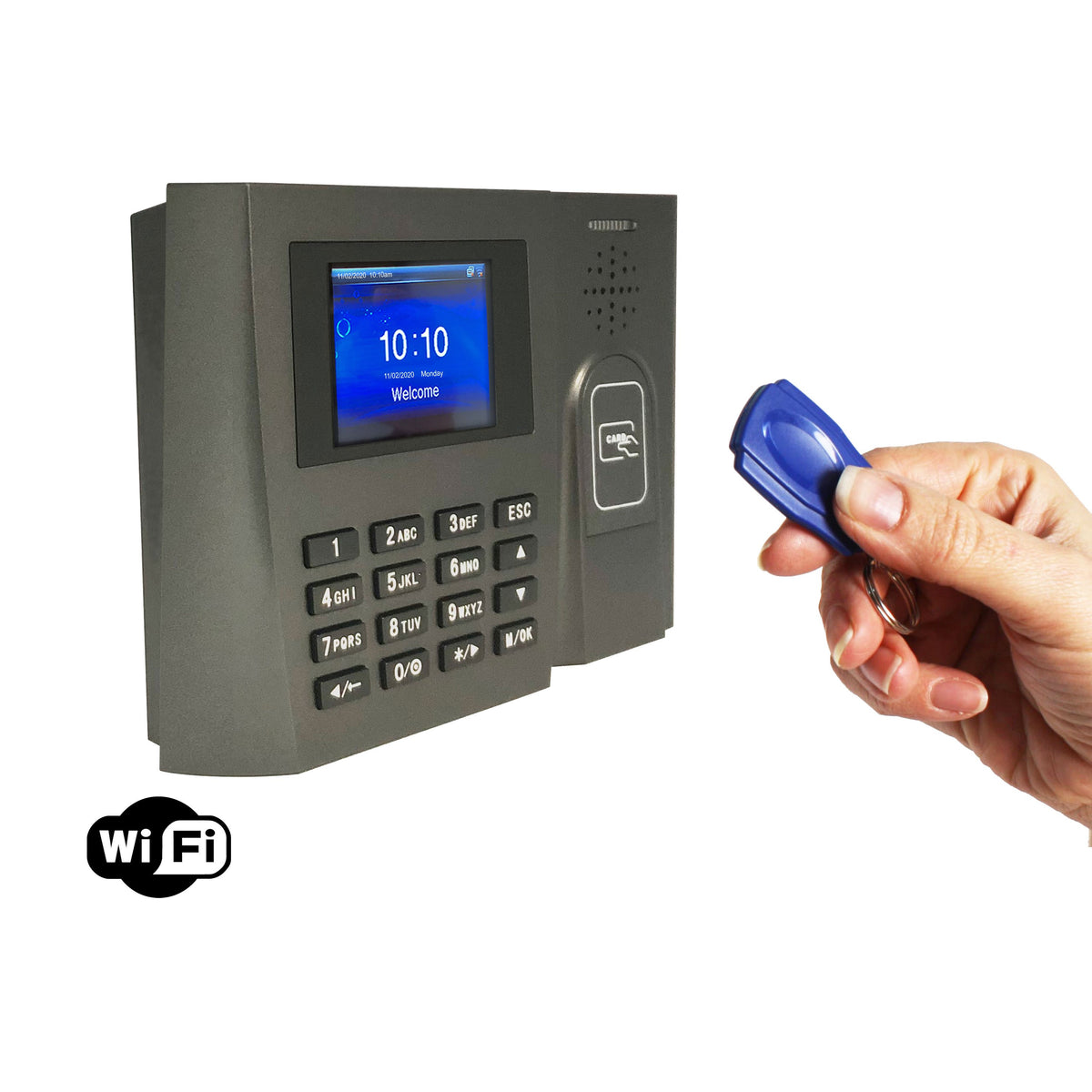 Time clock Proximity RFID tag time recorder wifi Free support – Time ...