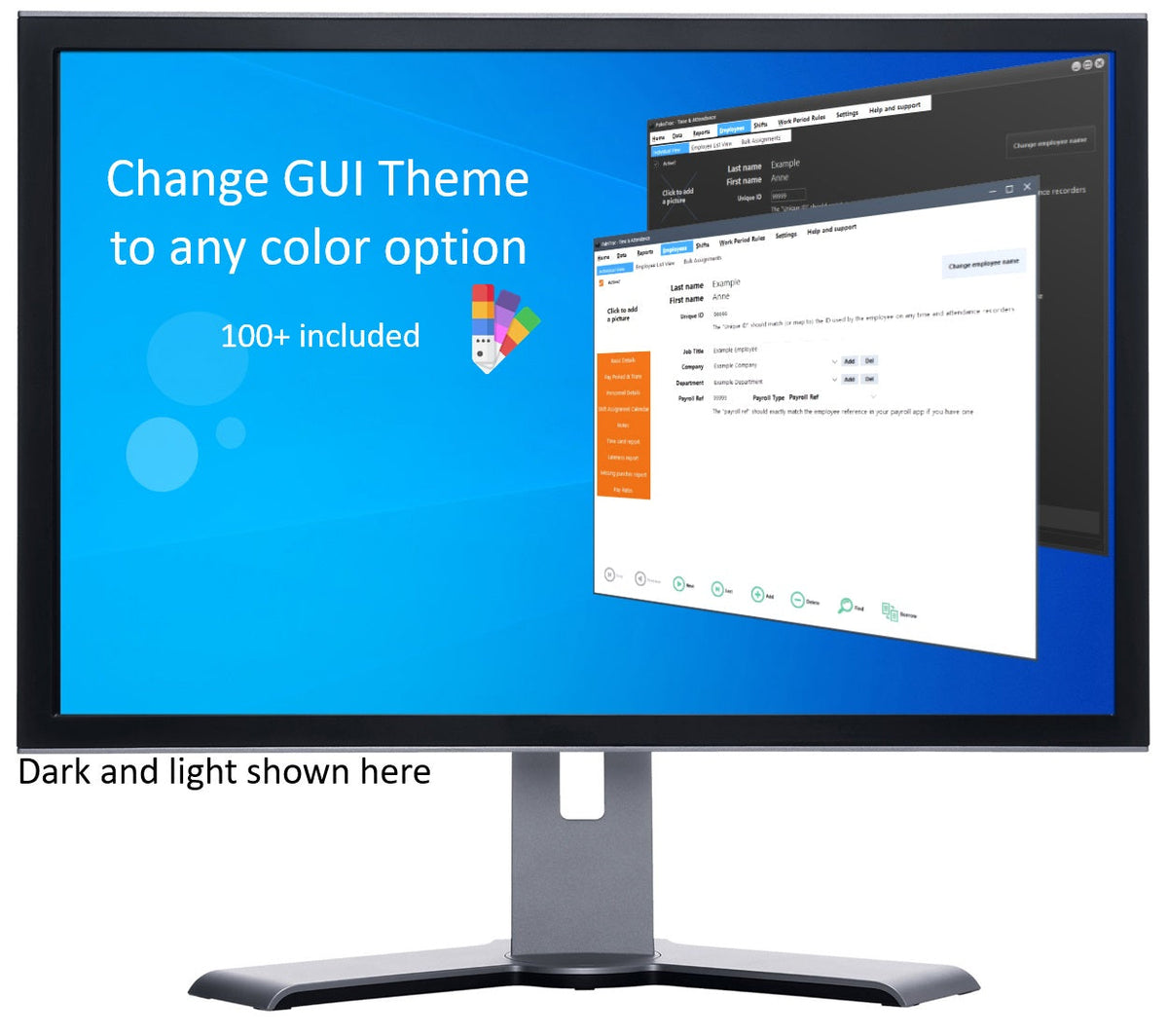 Time clock Biometric time recorder Free support – Time Systems Inc